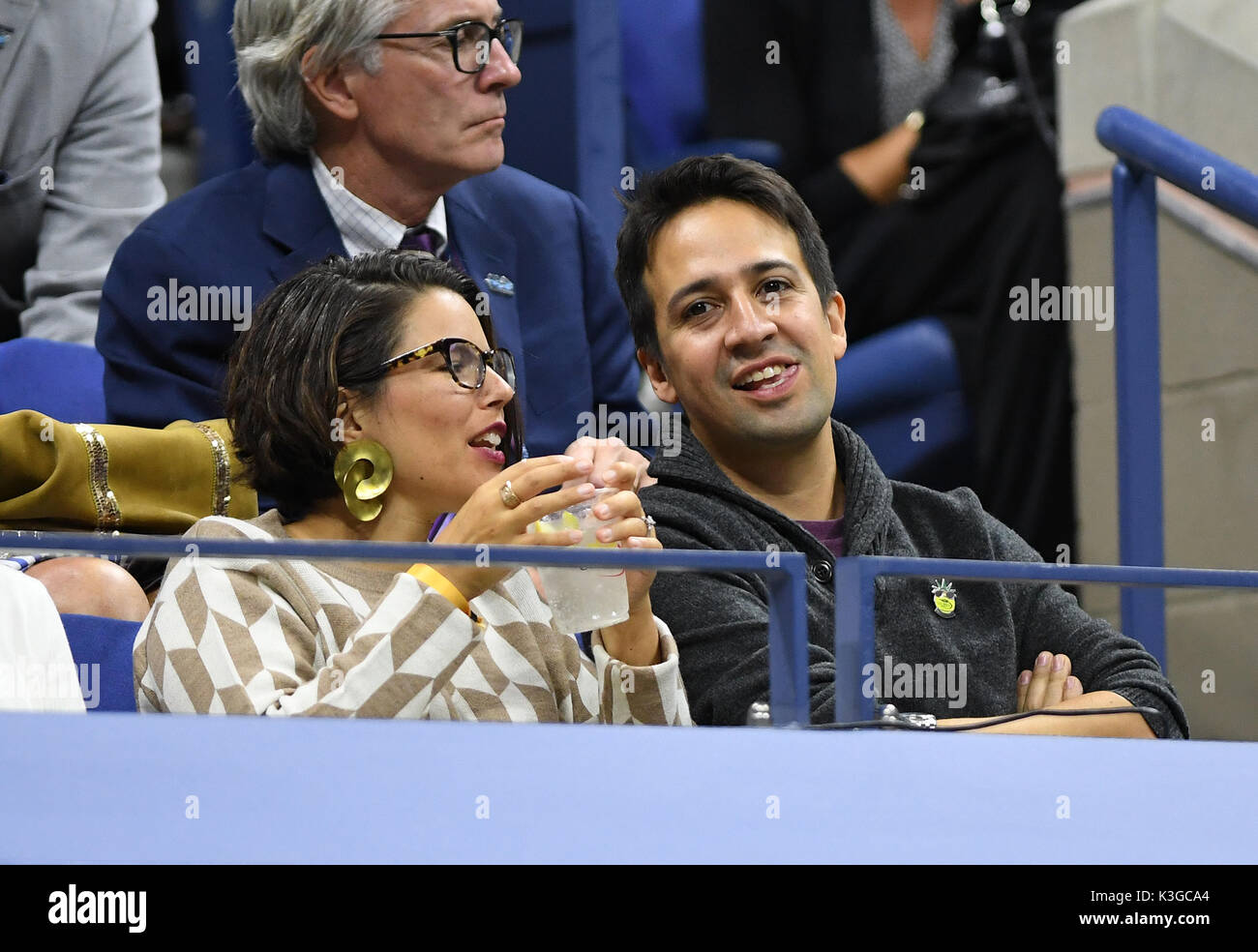 Lin manuel miranda wife vanessa nadal hi-res stock photography and ...