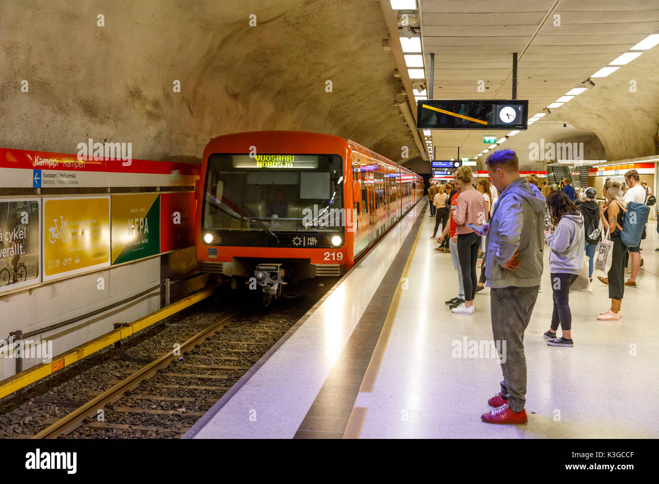 Helsinki metro hi-res stock photography and images - Alamy