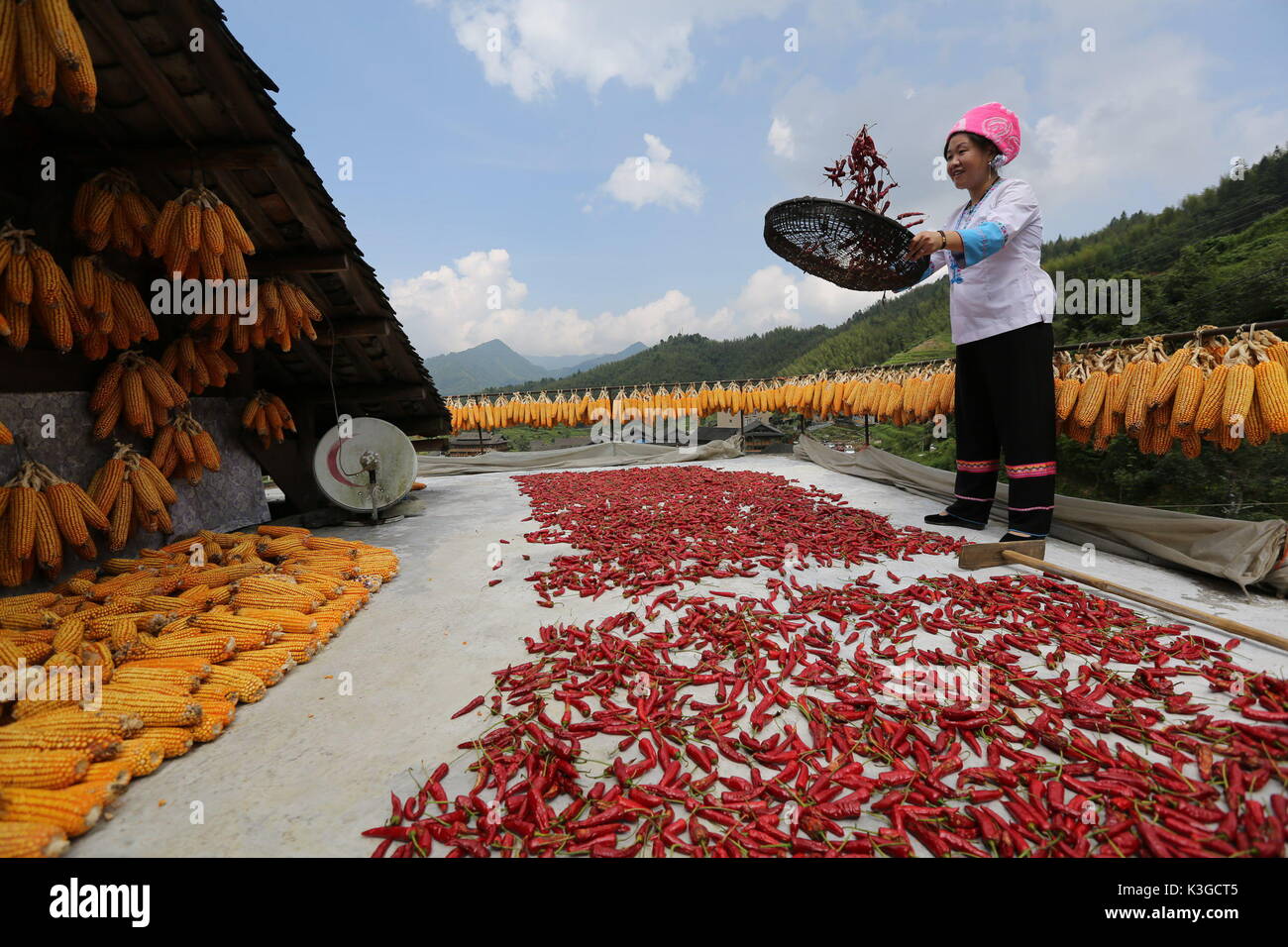 Guangxi zhuang nationality hi-res stock photography and images - Alamy