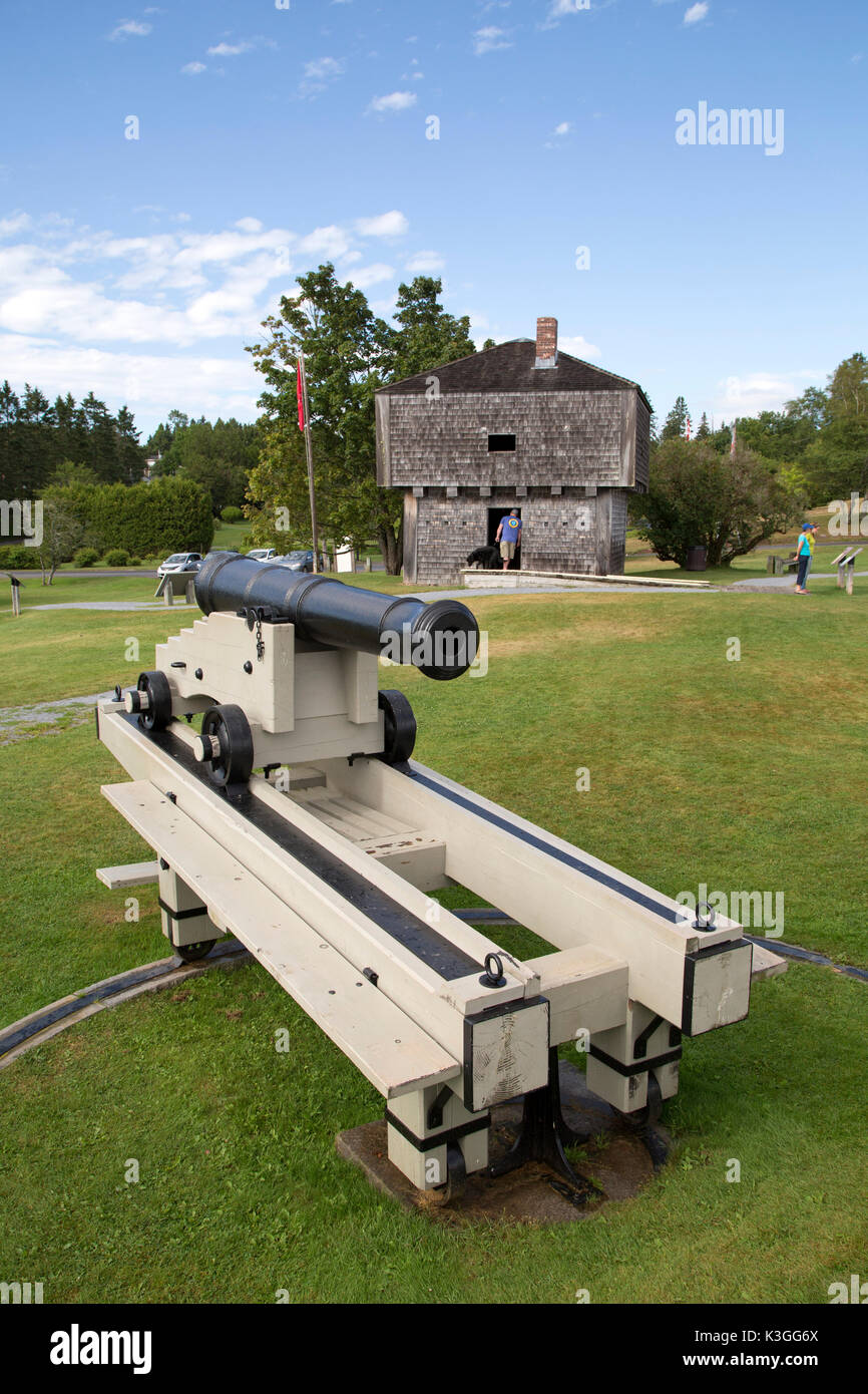 St andrews blockhouse national historic site hi-res stock photography ...