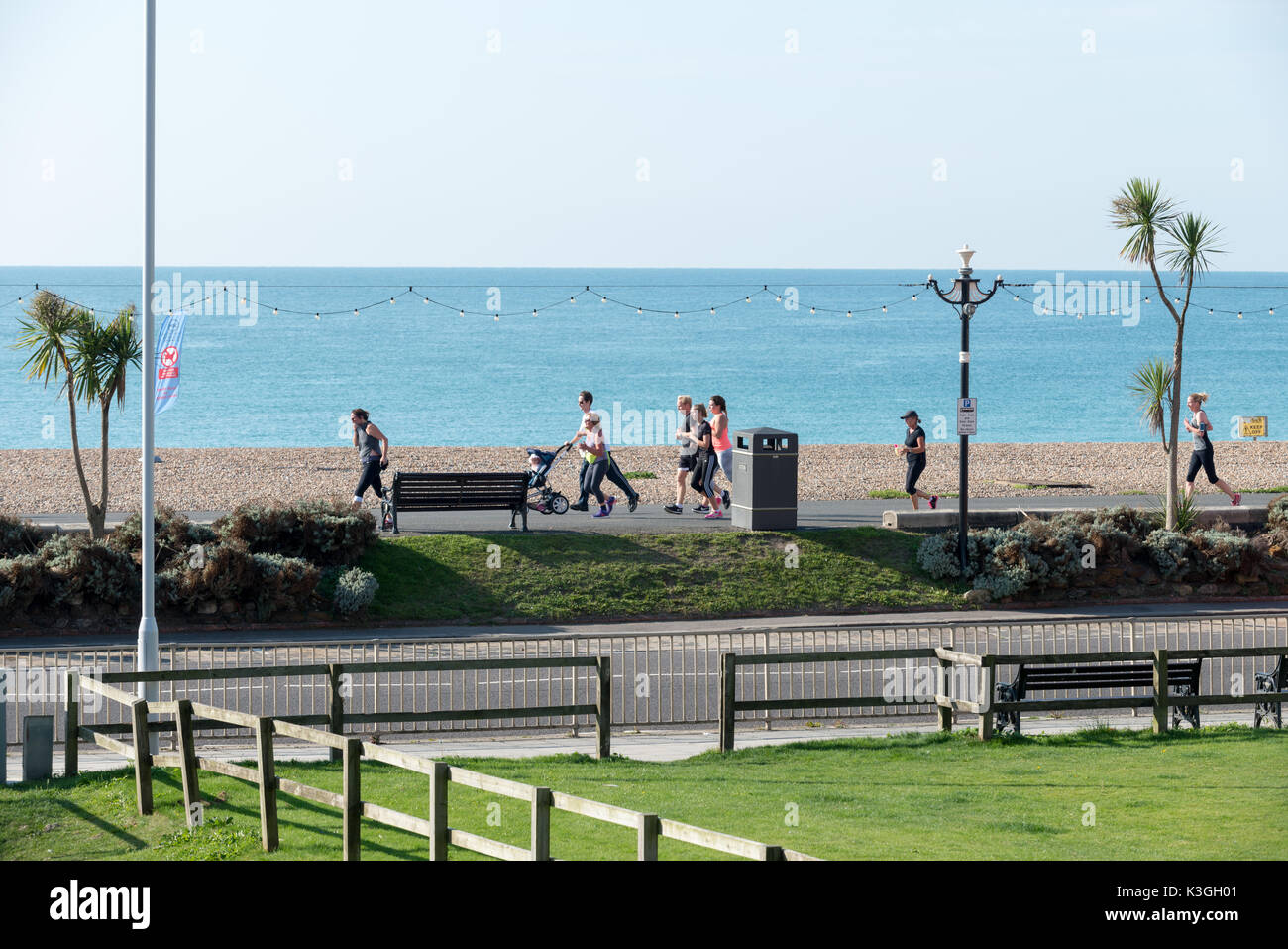 Along the sea in worthing hi-res stock photography and images - Alamy