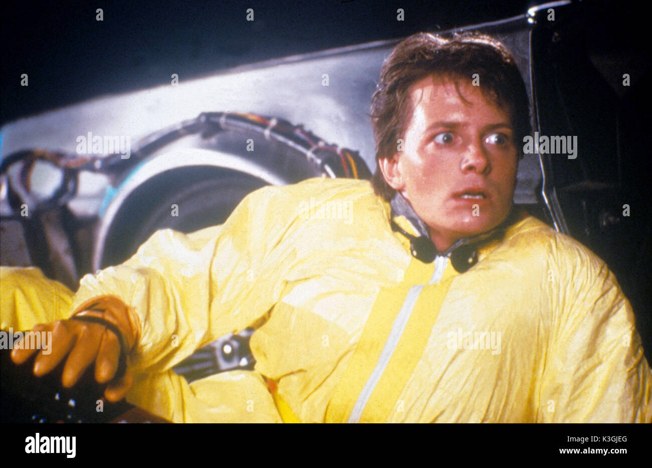 BACK TO THE FUTURE MICHAEL J FOX Date: 1985 Stock Photo - Alamy