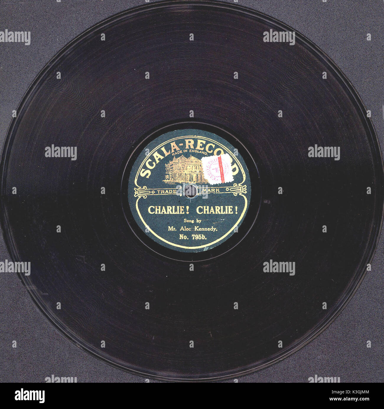 CHARLIE! CHARLIE! Recording of a popular song about film comedian ...