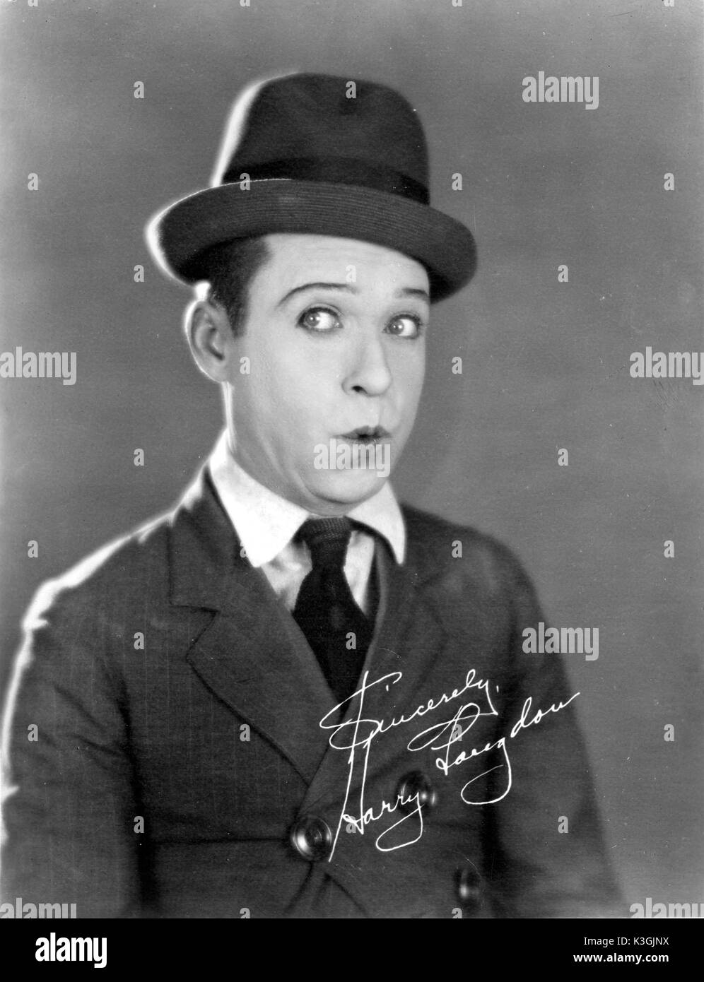HARRY LANGDON Actor and comedian Stock Photo - Alamy