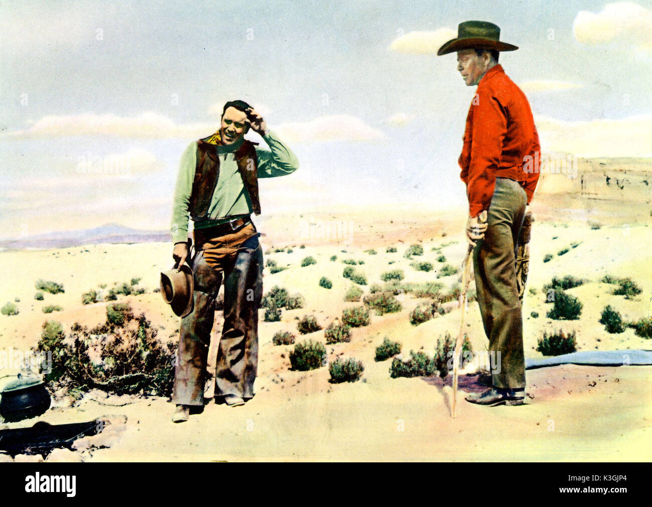 COWBOY JACK LEMMON, GLENN FORD COWBOY Date: 1958 Stock Photo - Alamy
