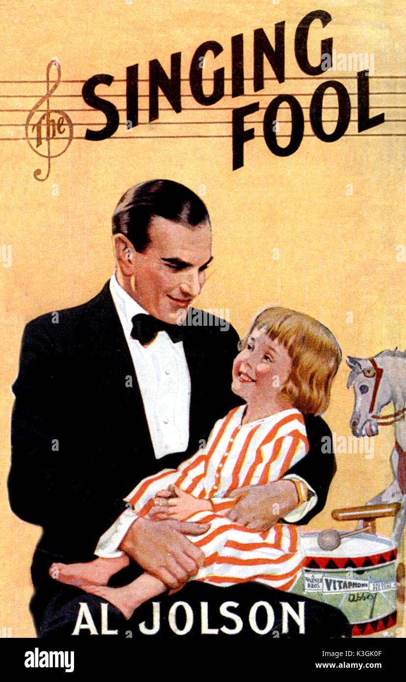 THE SINGING FOOL DAVEY LEE Date: 1928 Stock Photo - Alamy