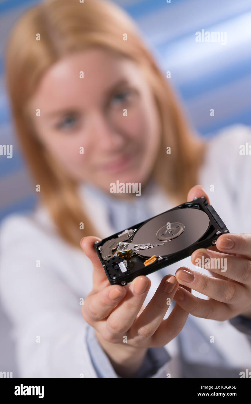 open hard disk Stock Photo - Alamy