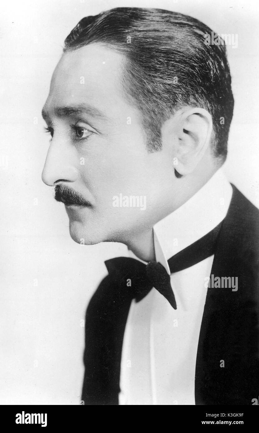 ADOLPHE MENJOU Actor Stock Photo - Alamy
