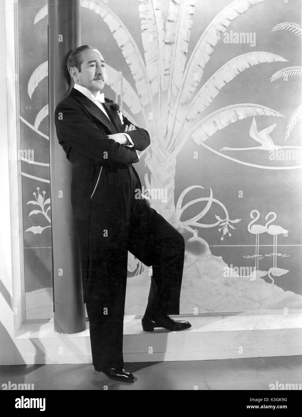 ADOLPHE MENJOU Actor Stock Photo - Alamy