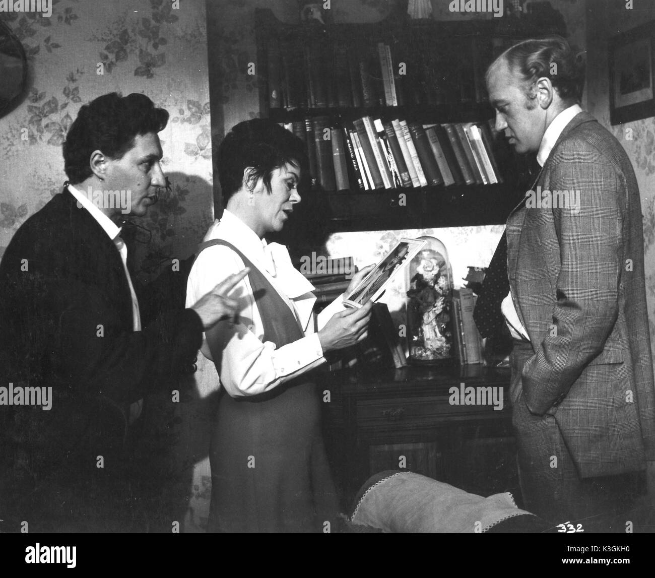 THE RECKONING from left - Director JACK GOLD, actors RACHEL ROBERTS ...