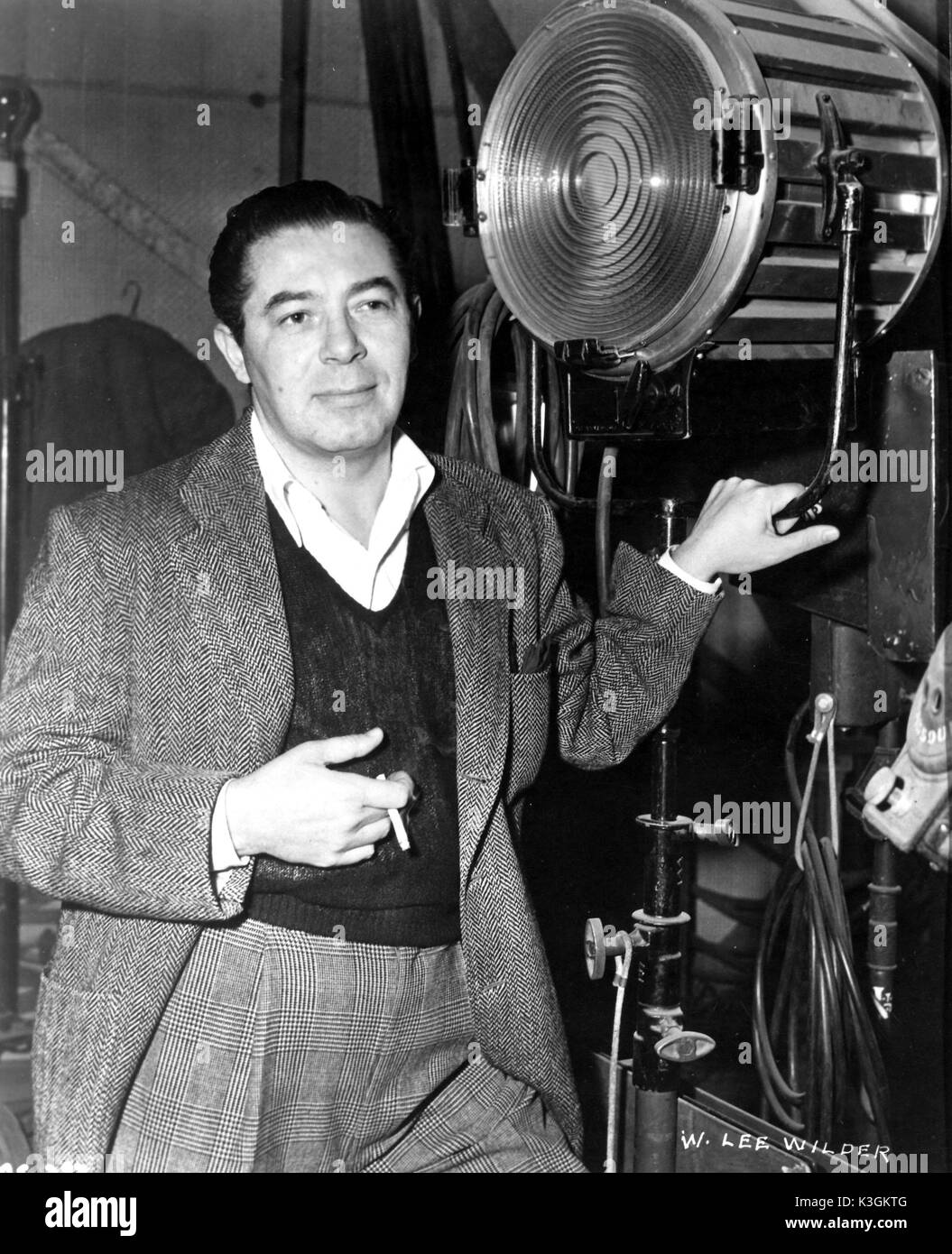 W LEE WILDER Film director Stock Photo - Alamy