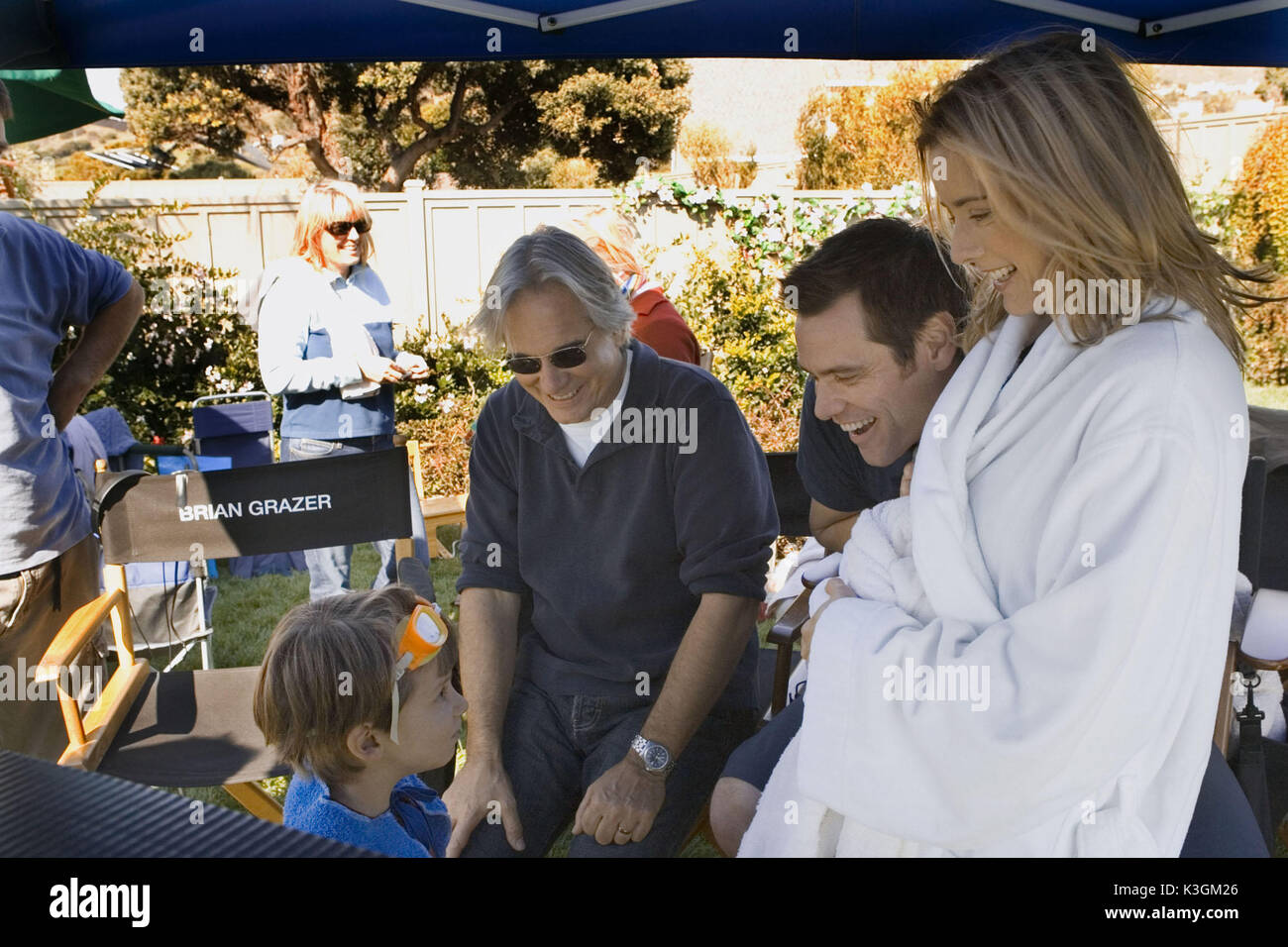 FUN WITH DICK AND JANE Producer BRIAN GRAZER, JIM CARREY, TEA LEONI FUN ...