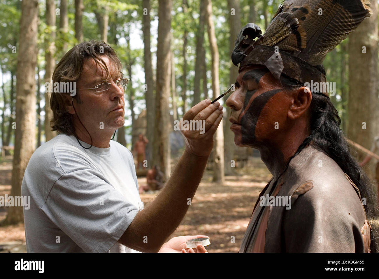 THE NEW WORLD Make-up artist PAUL ENGELEN, WES STUDI Stock Photo - Alamy