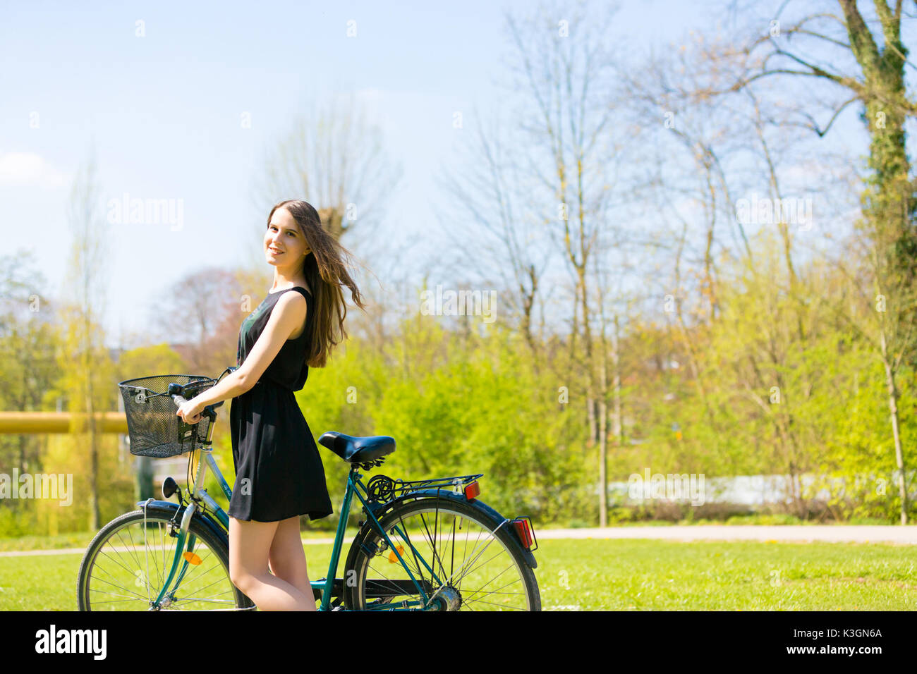 Spring bicycle hi-res stock photography and images - Alamy