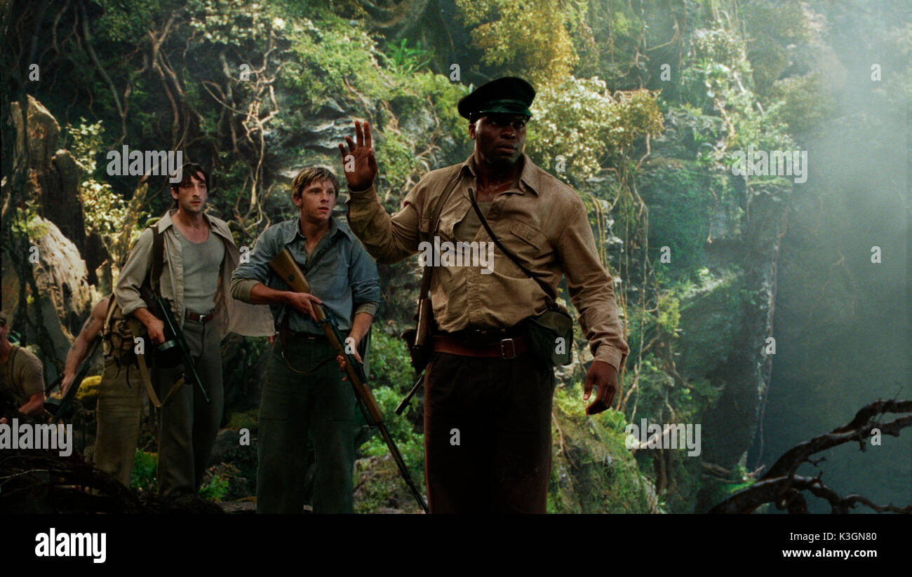 KING KONG ADRIEN BRODY, JAMIE BELL, EVAN PARKE Date: 2005 Stock Photo ...