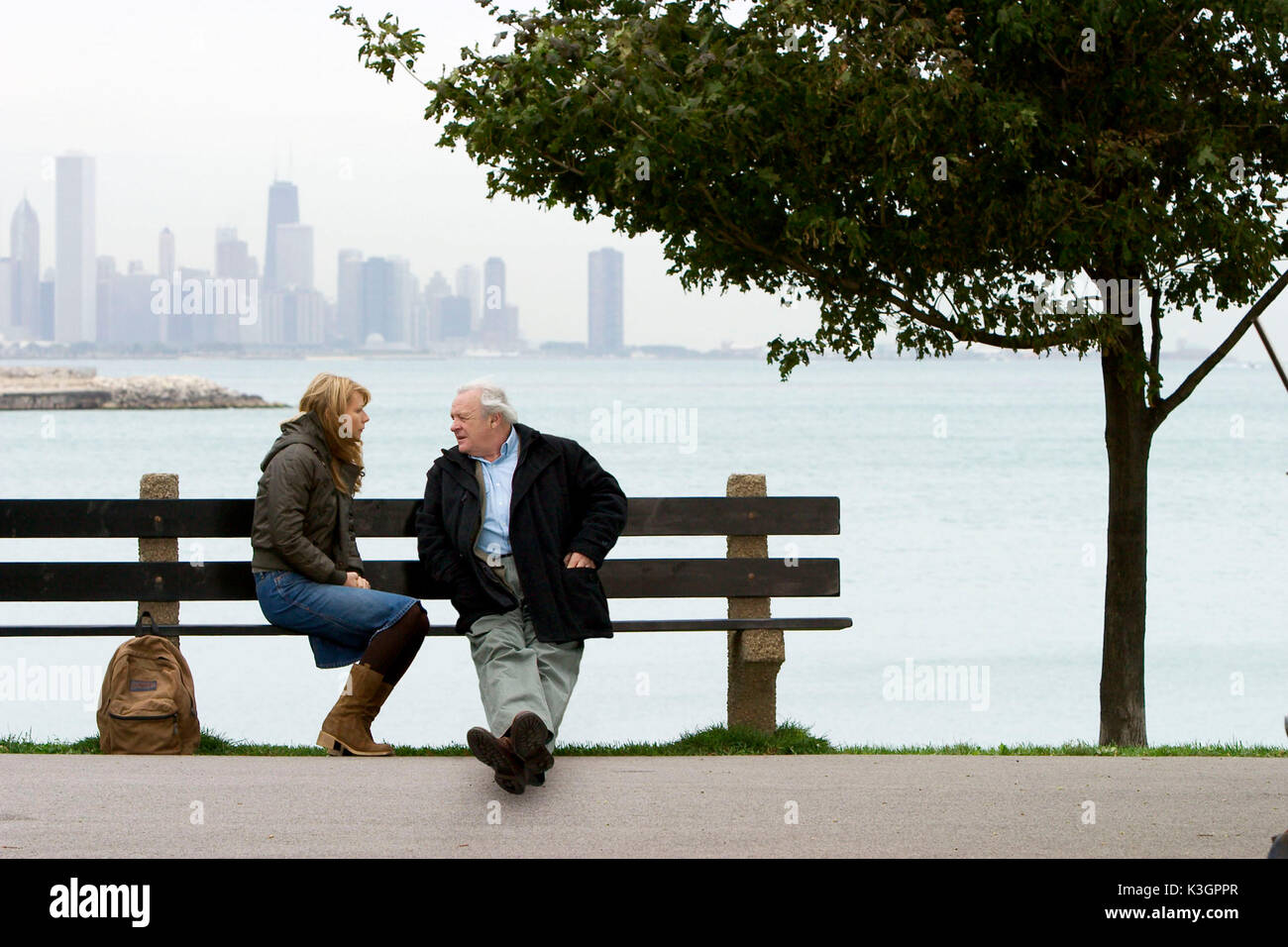 Pictured: Catherine and her father, Robert (ANTHONY HOPKINS) in a scene ...
