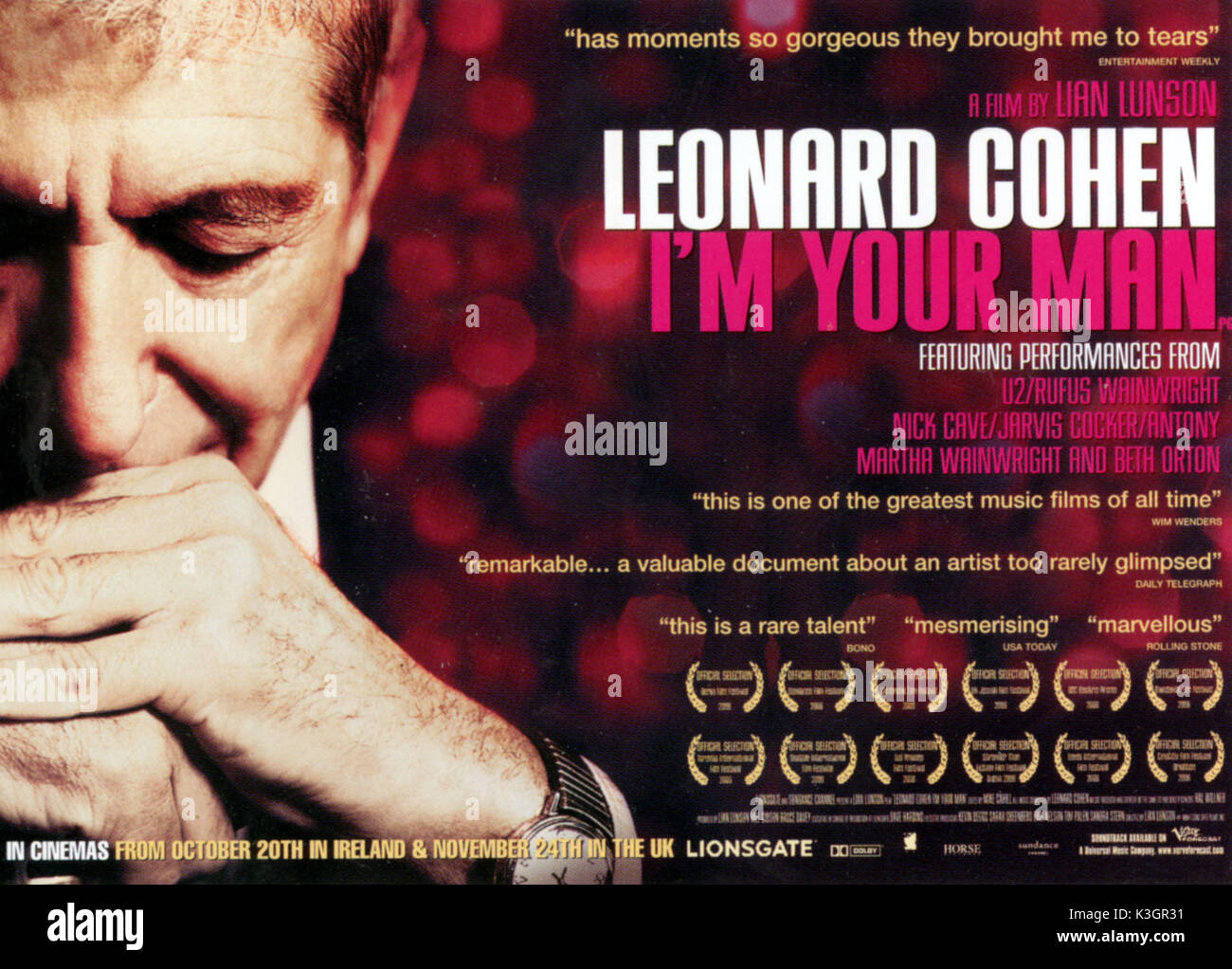 Leonard cohen im your man hi-res stock photography and images - Alamy