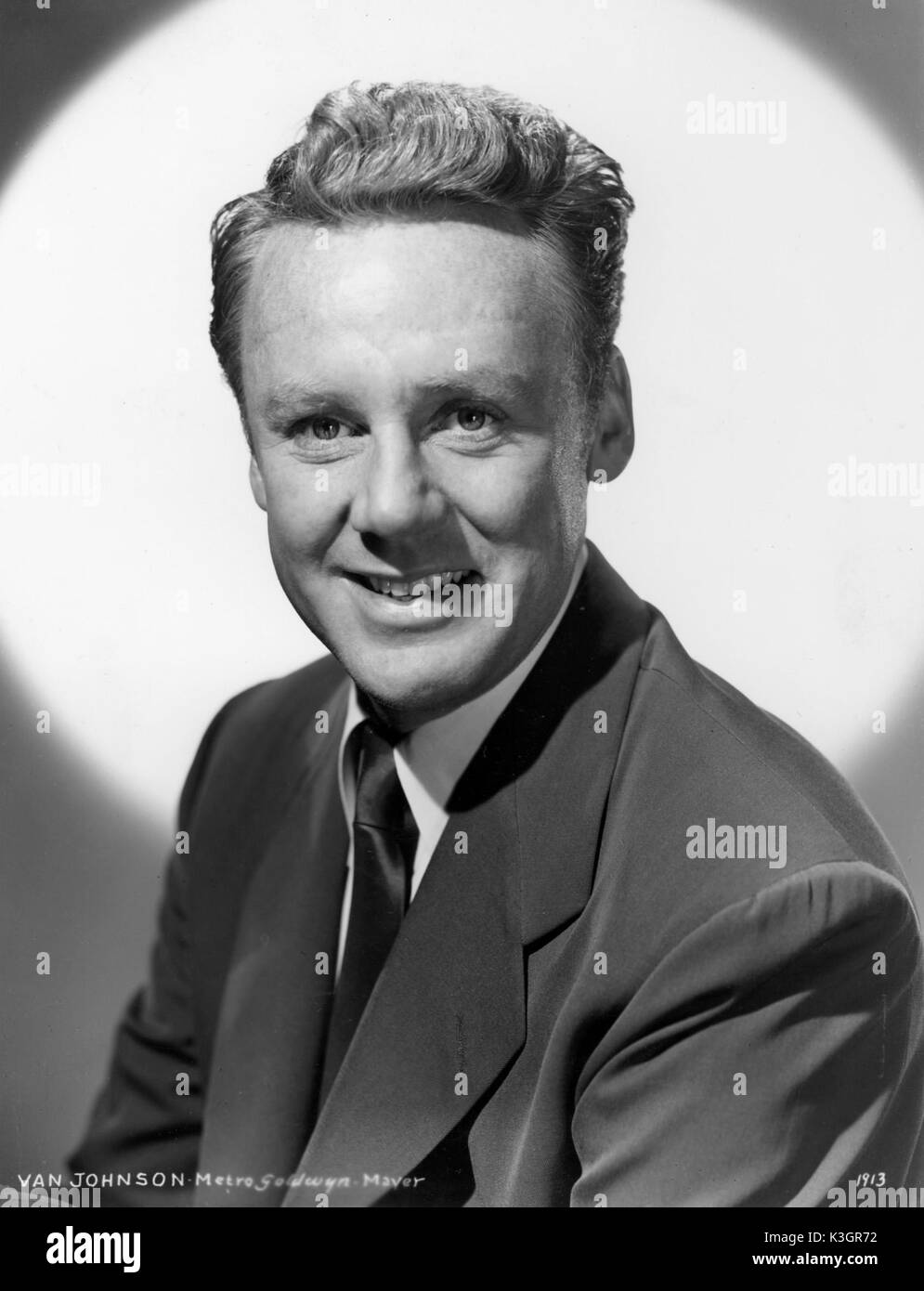 VAN JOHNSON Actor Stock Photo - Alamy