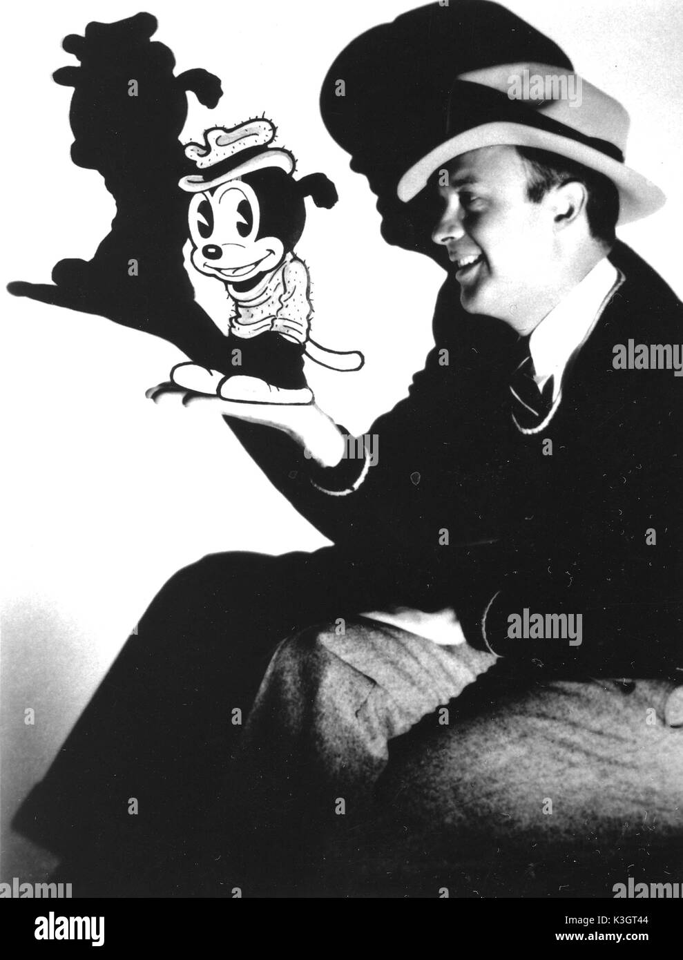 Animator WALTER LANTZ with his creation WEAKHEART Stock Photo - Alamy