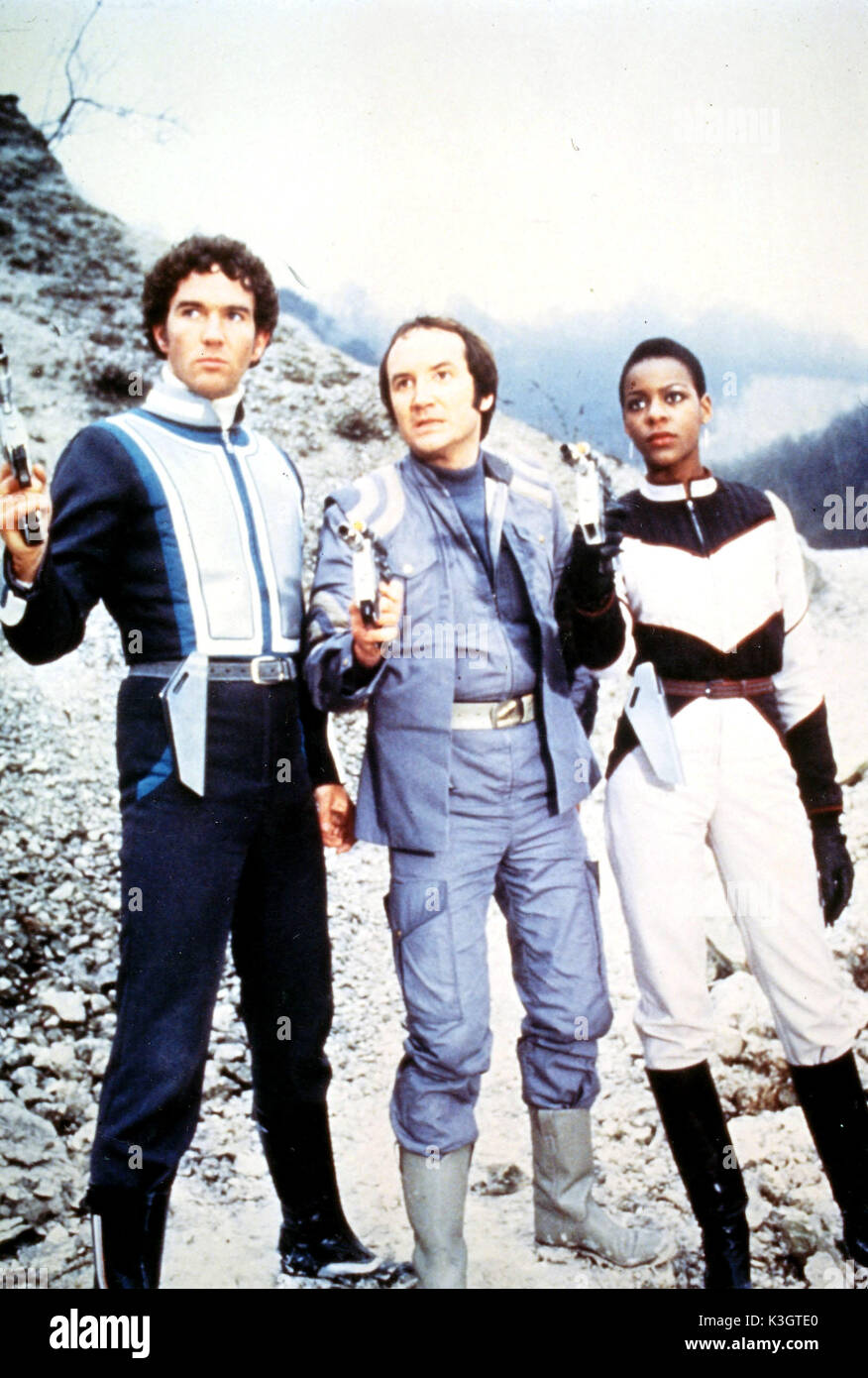 BLAKE'S 7 [TV Series BRITAIN 1977 - 81] From left - STEVEN PACEY Stock ...