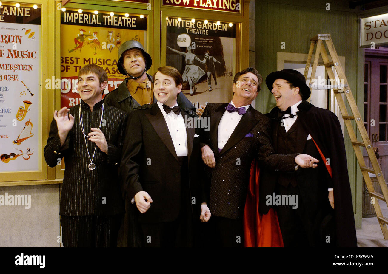 THE PRODUCERS ROGER BART, WILL FERRELL, MATTHEW BRODERICK, GARY BEACH ...