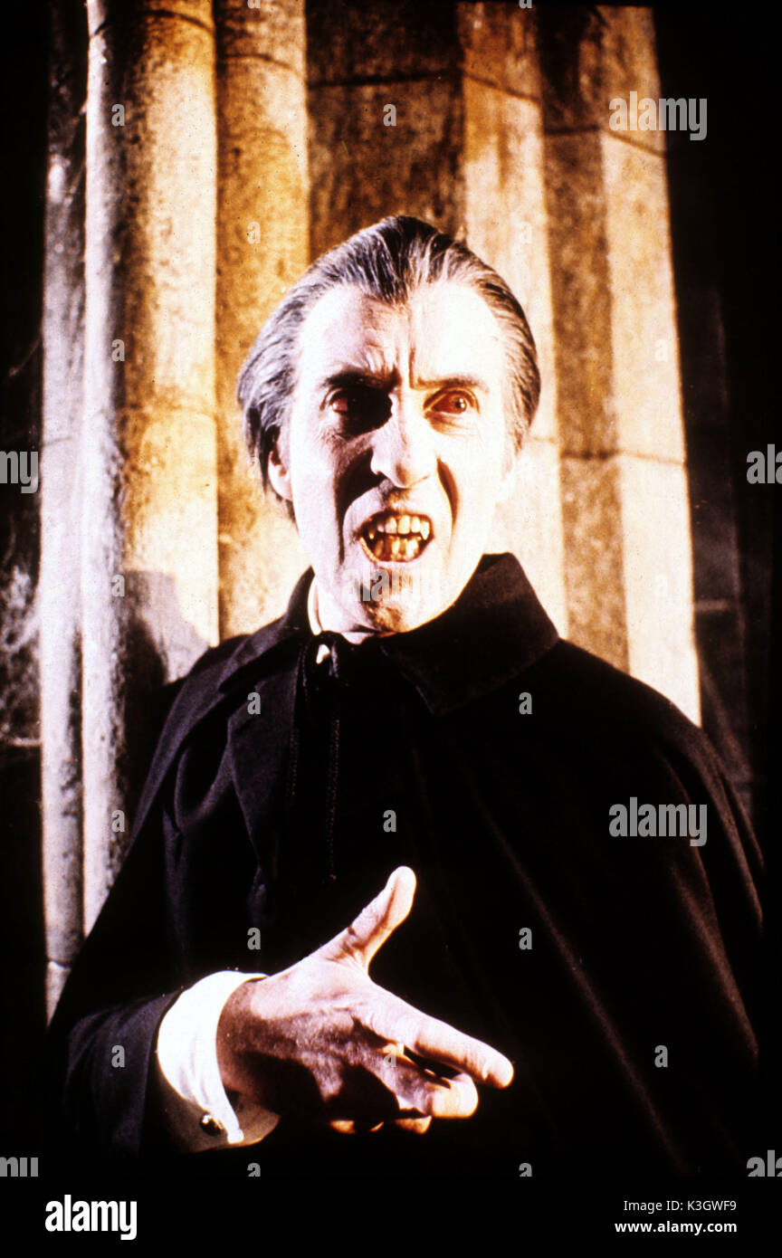 Christopher lee dracula hi-res stock photography and images - Alamy