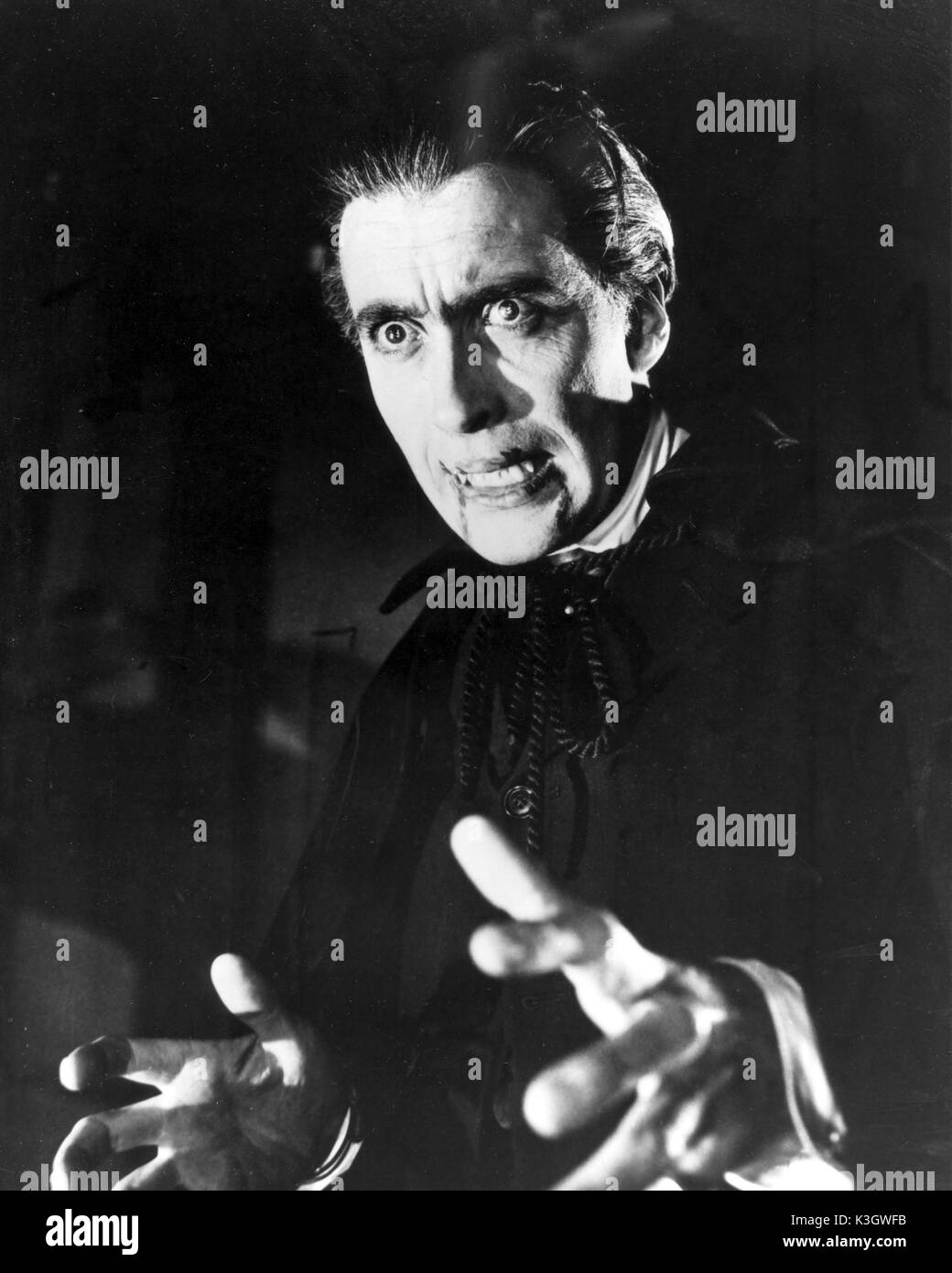 CHRISTOPHER LEE as Dracula Stock Photo - Alamy
