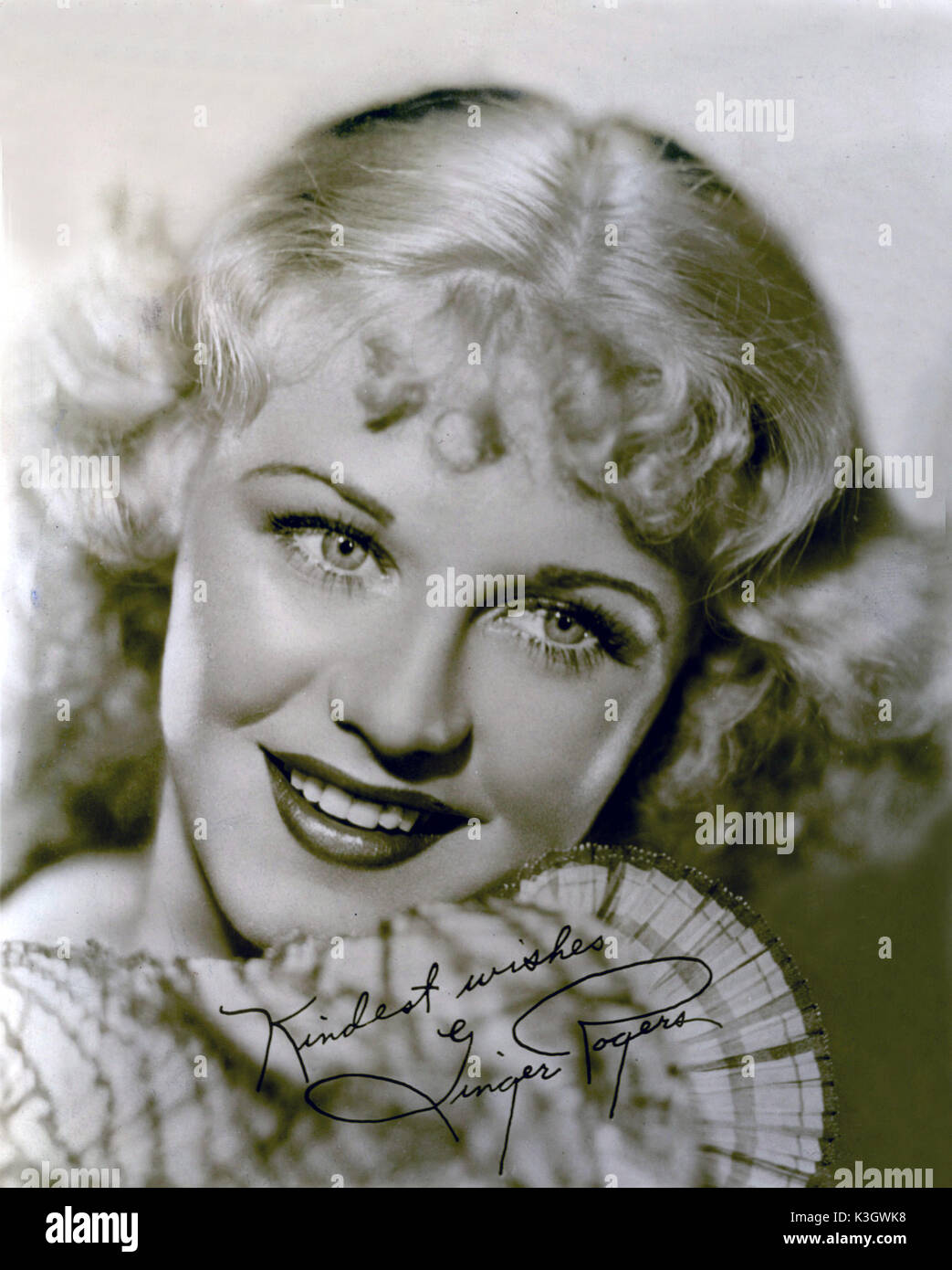 GINGER ROGERS Actress, Dancer, Singer Stock Photo - Alamy