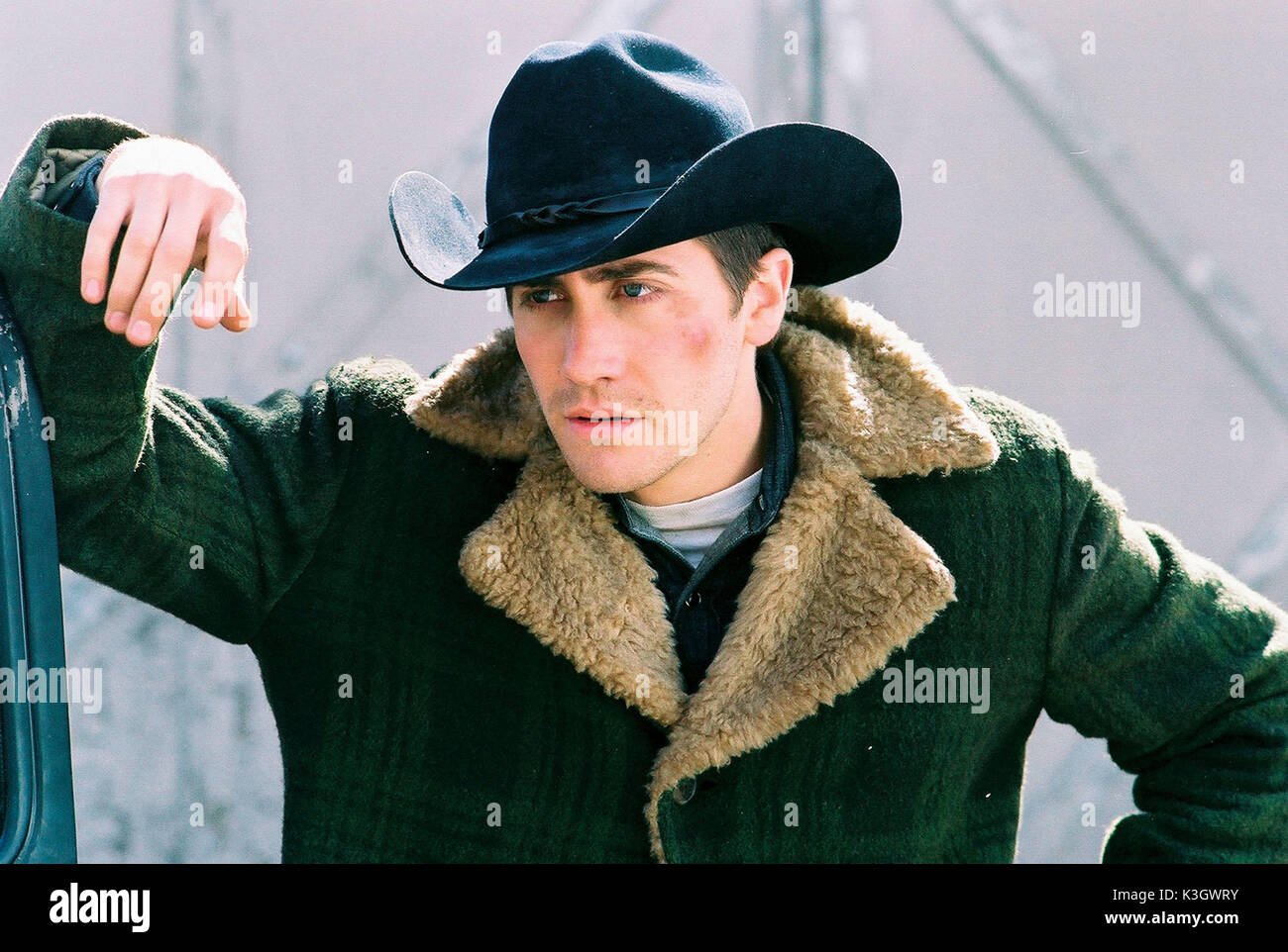 BROKEBACK MOUNTAIN JAKE GYLLENHAAL Date: 2005 Stock Photo - Alamy
