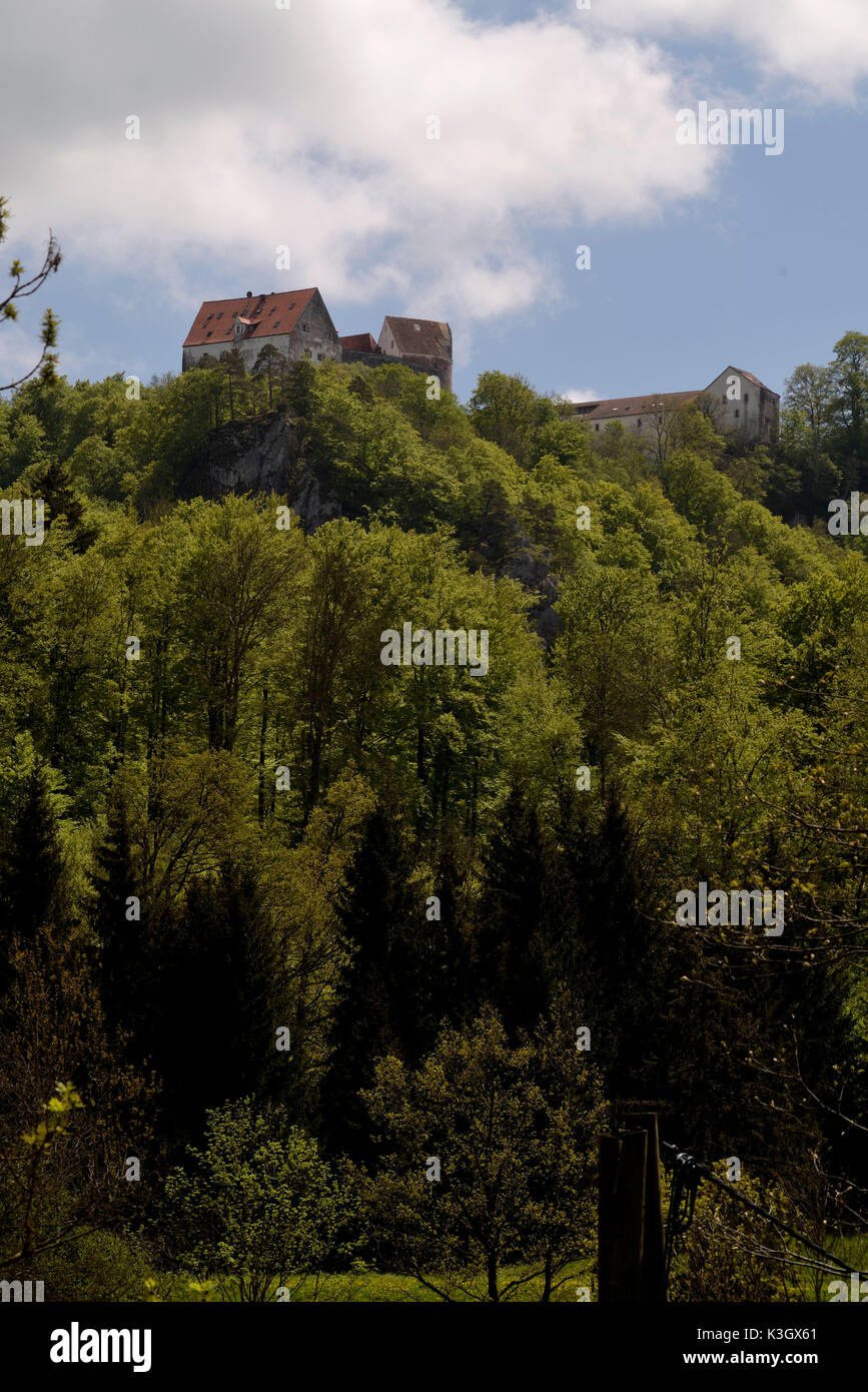Castle Wildenstein at the Danube Stock Photo - Alamy