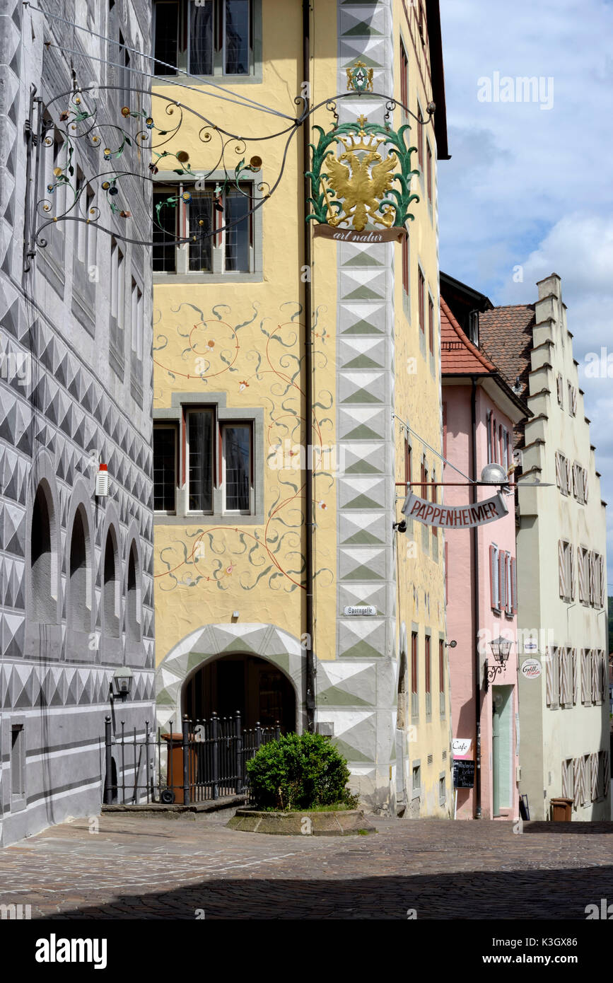 Engen, Old Town Stock Photo - Alamy