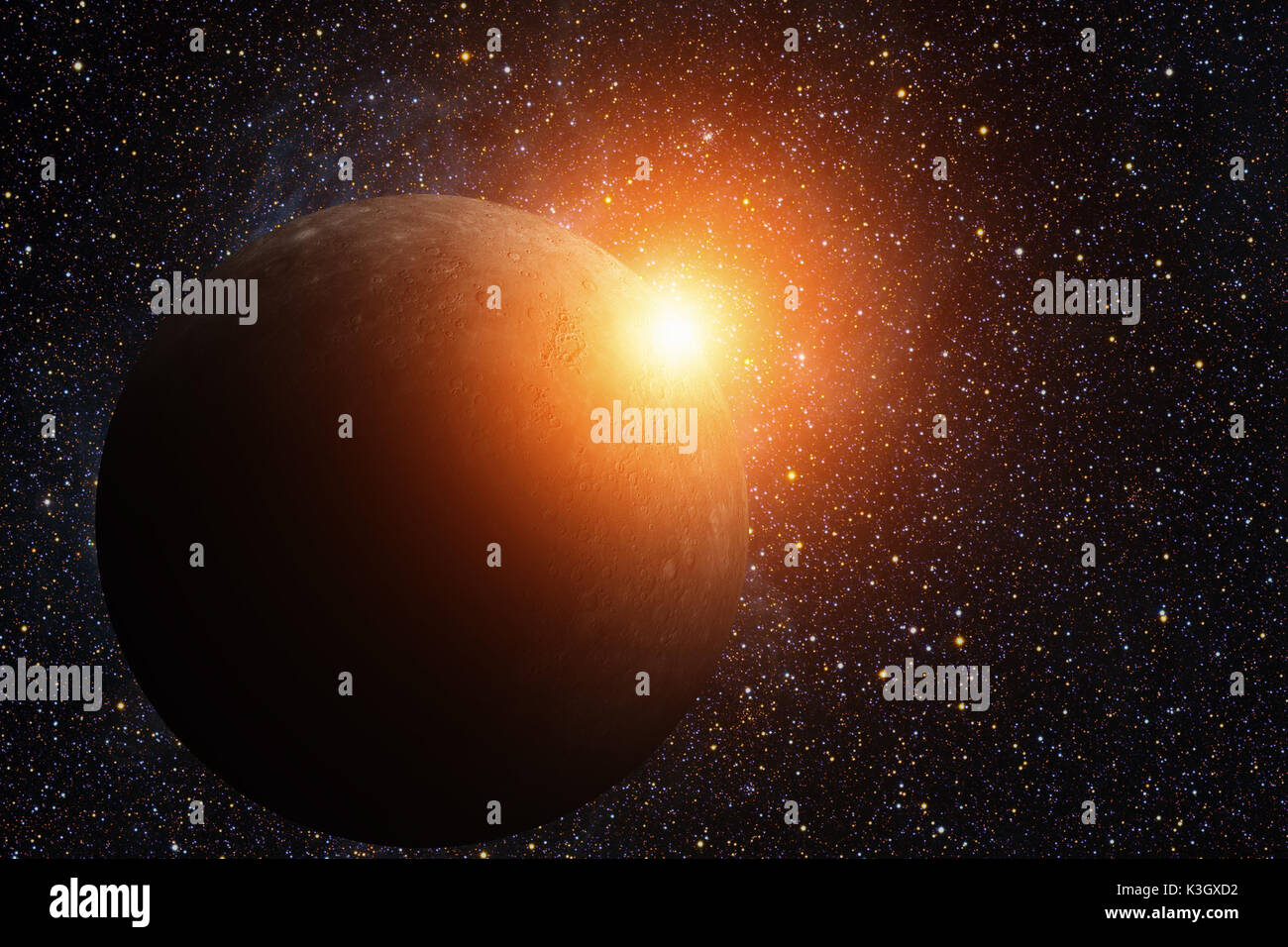 Solar System - Mercury. It is the smallest and closest to the Sun of ...