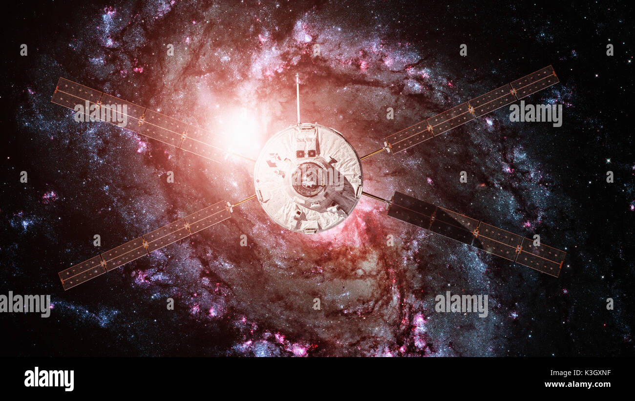 The European Space Agency's Automated Transfer Vehicle-4 approaches the ...