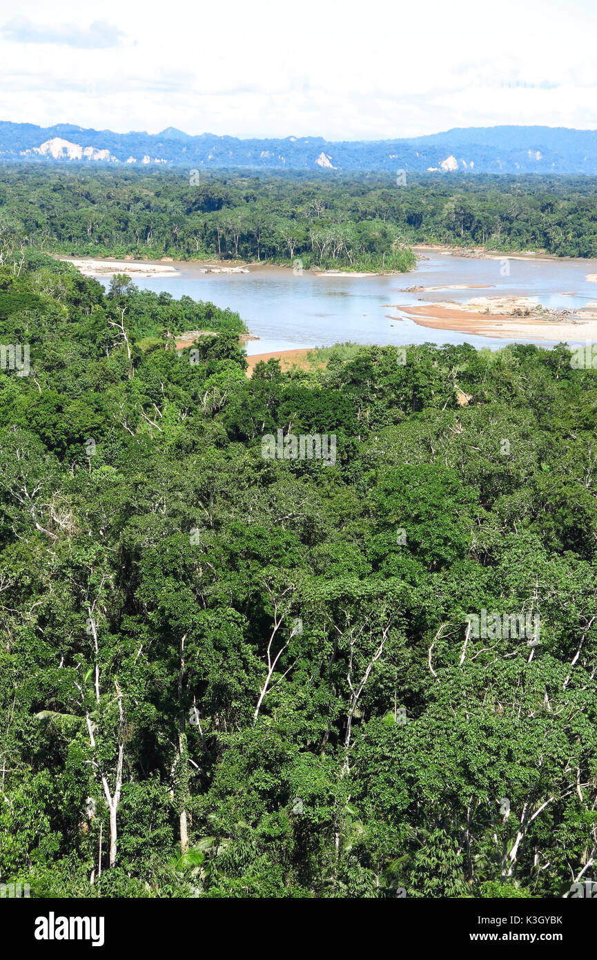 Amazon rainforest in ecuador and aerial hi-res stock photography and ...