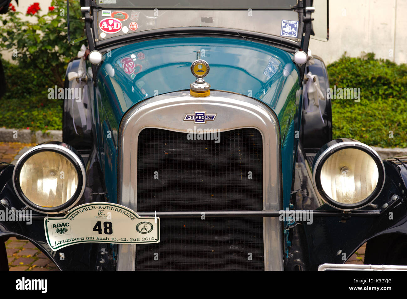 Old-timer rally 'Herkomer contention' in Landsberg in Lech for at least ...