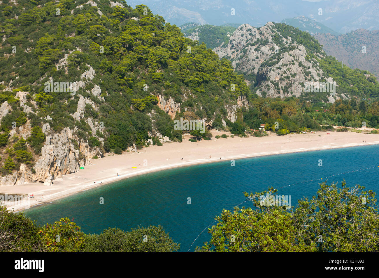 Turkey, Antalya, Cirali Köyü, beach of Olympos/Cirali Stock Photo - Alamy