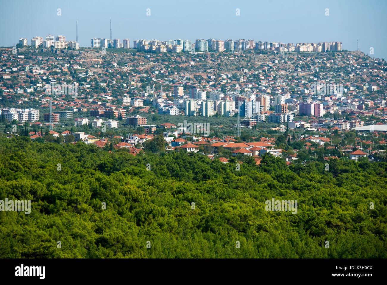 Turkey, Antalya, view at the town Stock Photo - Alamy
