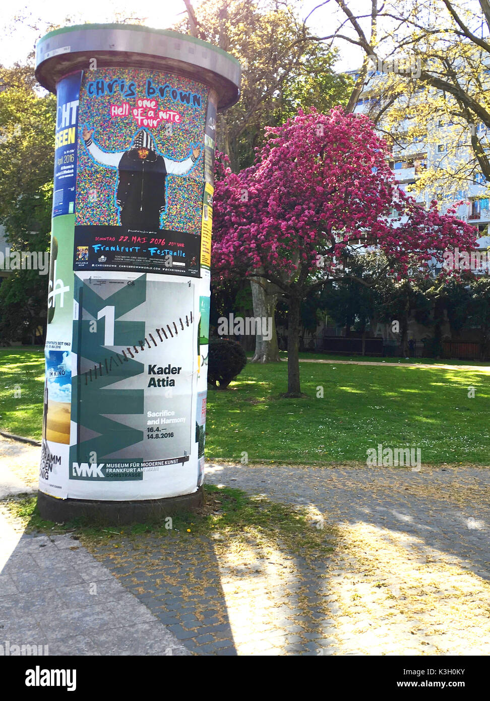 Advertising column hi-res stock photography and images - Alamy