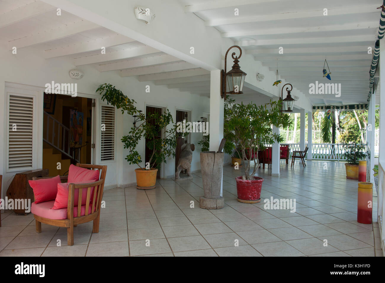 The Dominican Republic, peninsula Samana, Las Terrenas, hotel Las ...