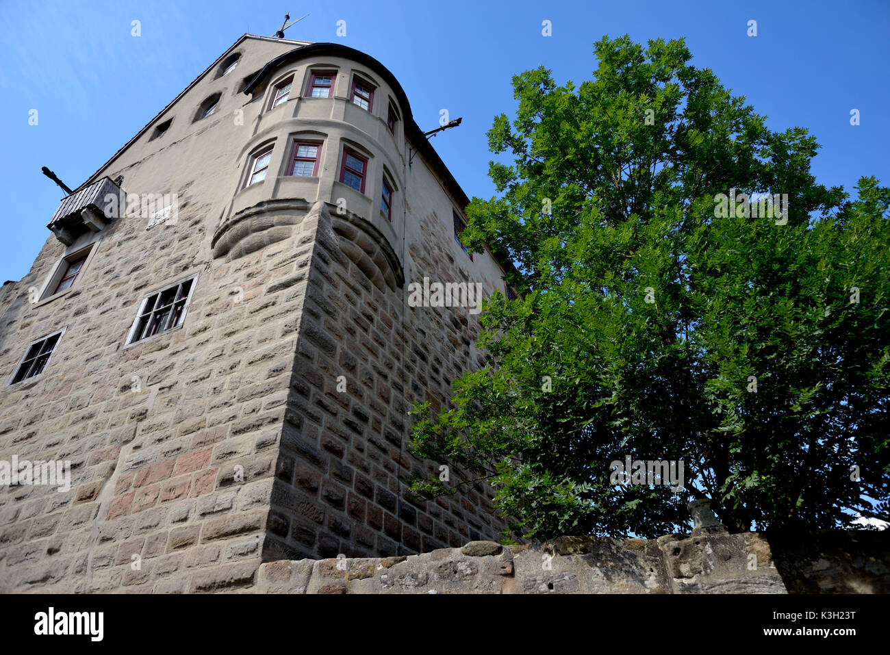 Abenberg, castle Abenberg Stock Photo - Alamy