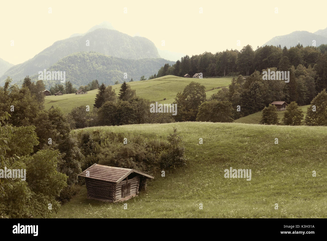 Rural landscape bavaria hi-res stock photography and images - Alamy