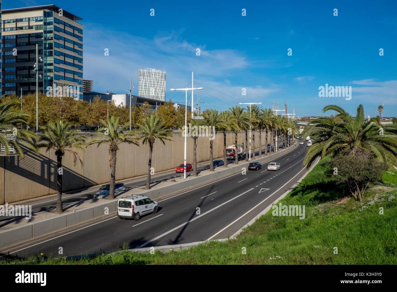 Diagonal Mar district, Barcelona, Catalonia, Spain Stock Photo - Alamy