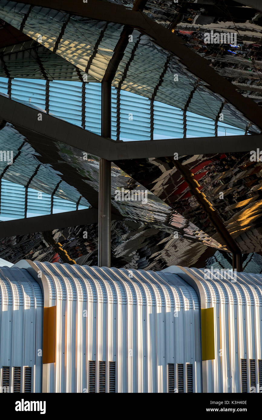 Mercat dels Encants, secondhand market of Barcelona, Catalonia, Spain ...