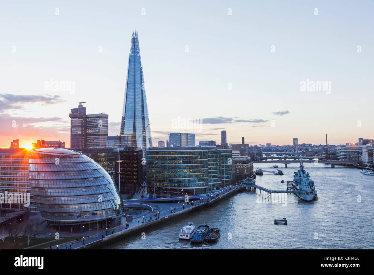 Sunset and shard hi-res stock photography and images - Alamy