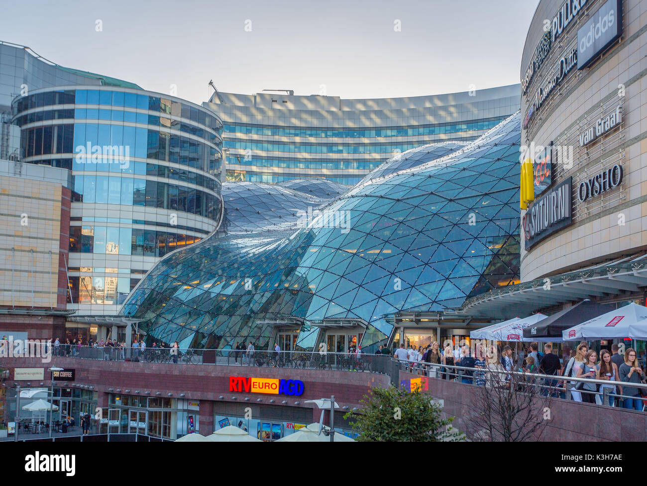 Zlote tarasi shopping center hi-res stock photography and images - Alamy