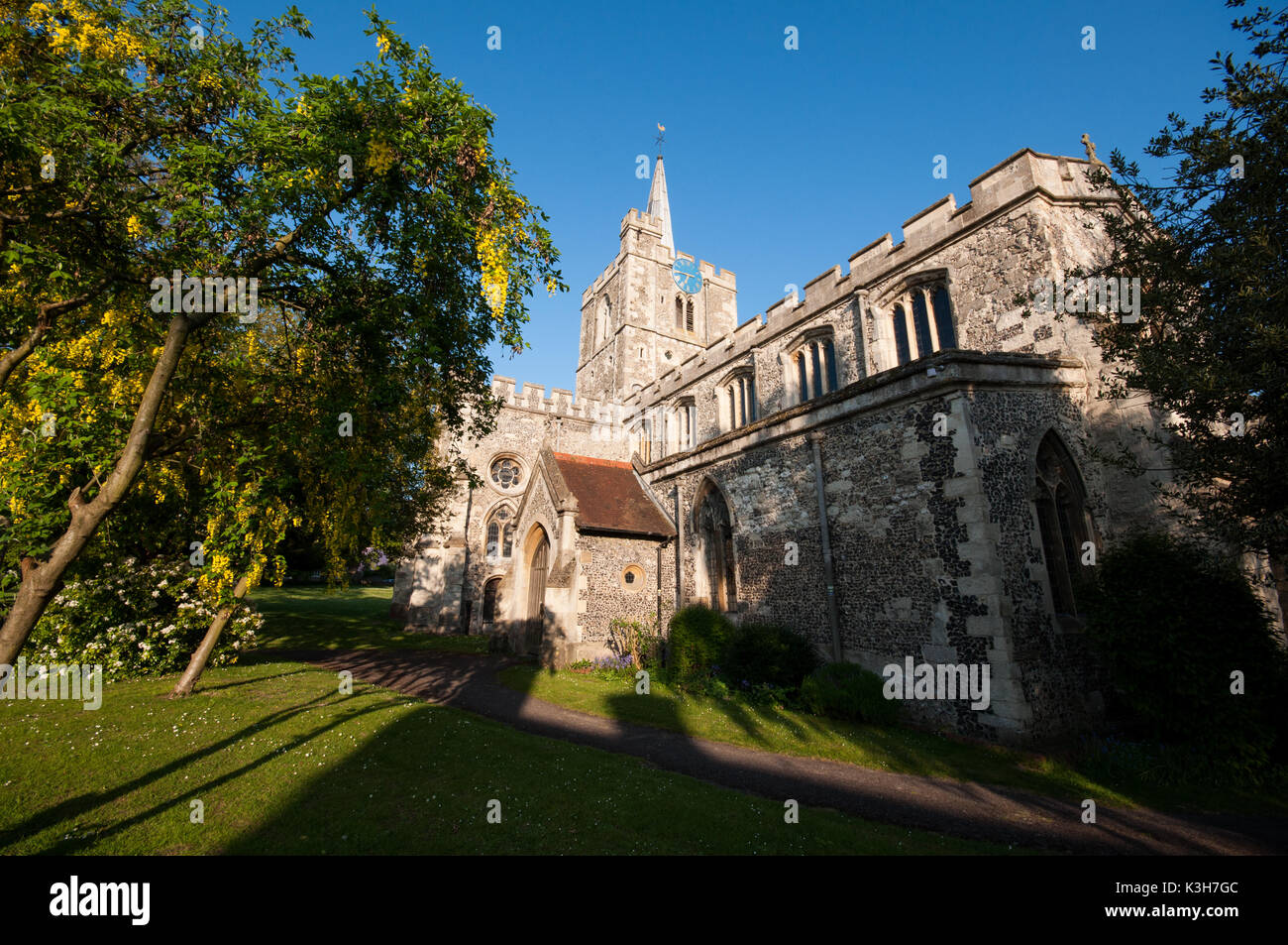 St Mary the Virgin Parish Church, Ivinghoe, Buckinghamshire Stock Photo ...