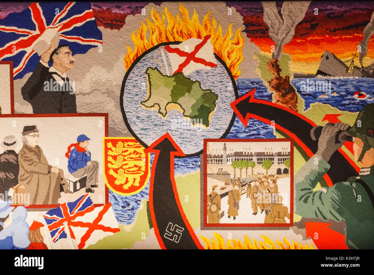 German channel islands occupation hi-res stock photography and images ...