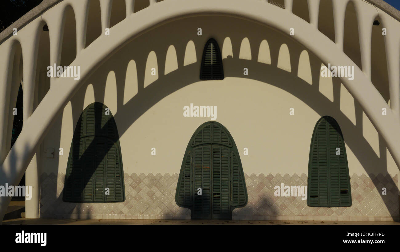 A building in Terrassa Barcelona which was built by a student of Gaudi ...