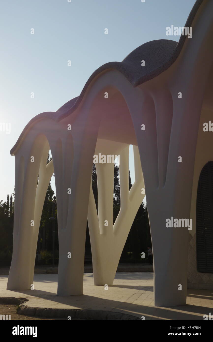 A building in Terrassa Barcelona which was built by a student of Gaudi ...