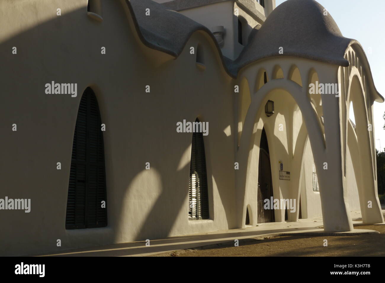 A building in Terrassa Barcelona which was built by a student of Gaudi ...